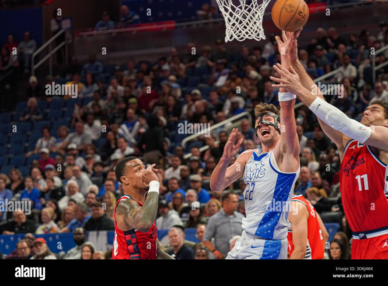 Orlando, Florida, USA, November 20, 2025, Orlando Magic forward franz ...