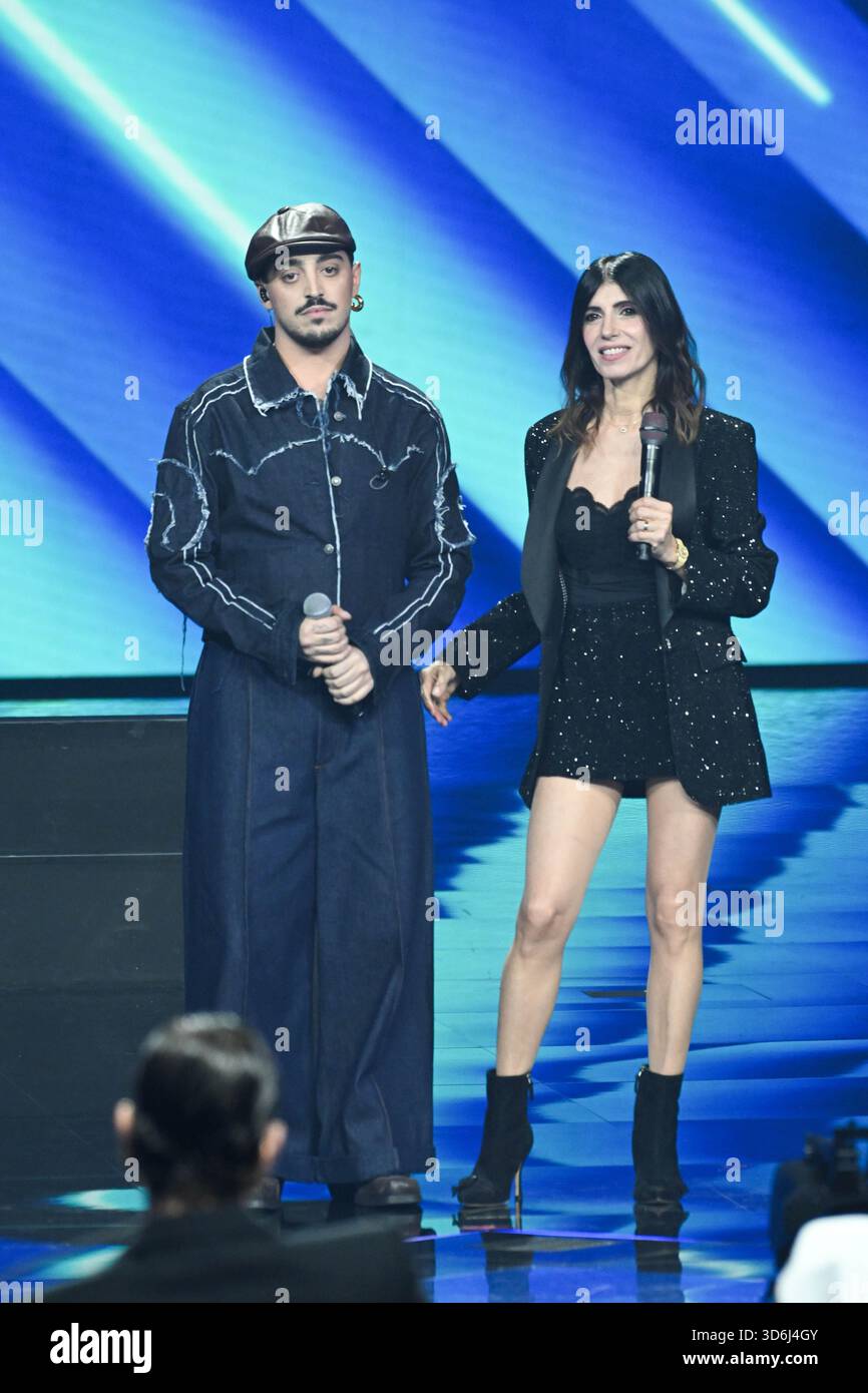 Milano, Trasmissione Tv “X Factor” 2025, quinta puntata Nella foto ...