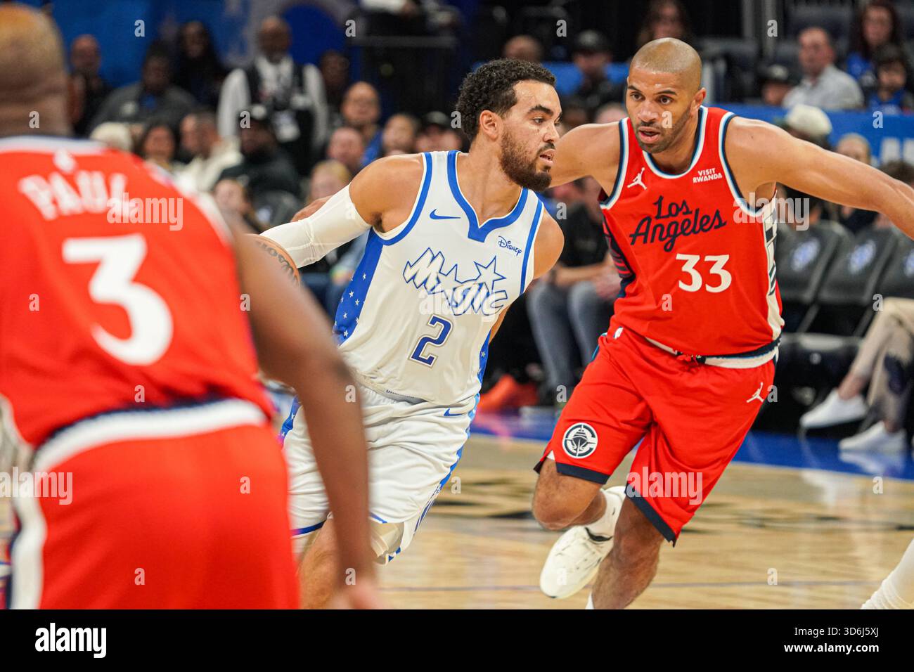 Orlando, Florida, USA, November 20, 2025, Orlando Magic player Tyus ...