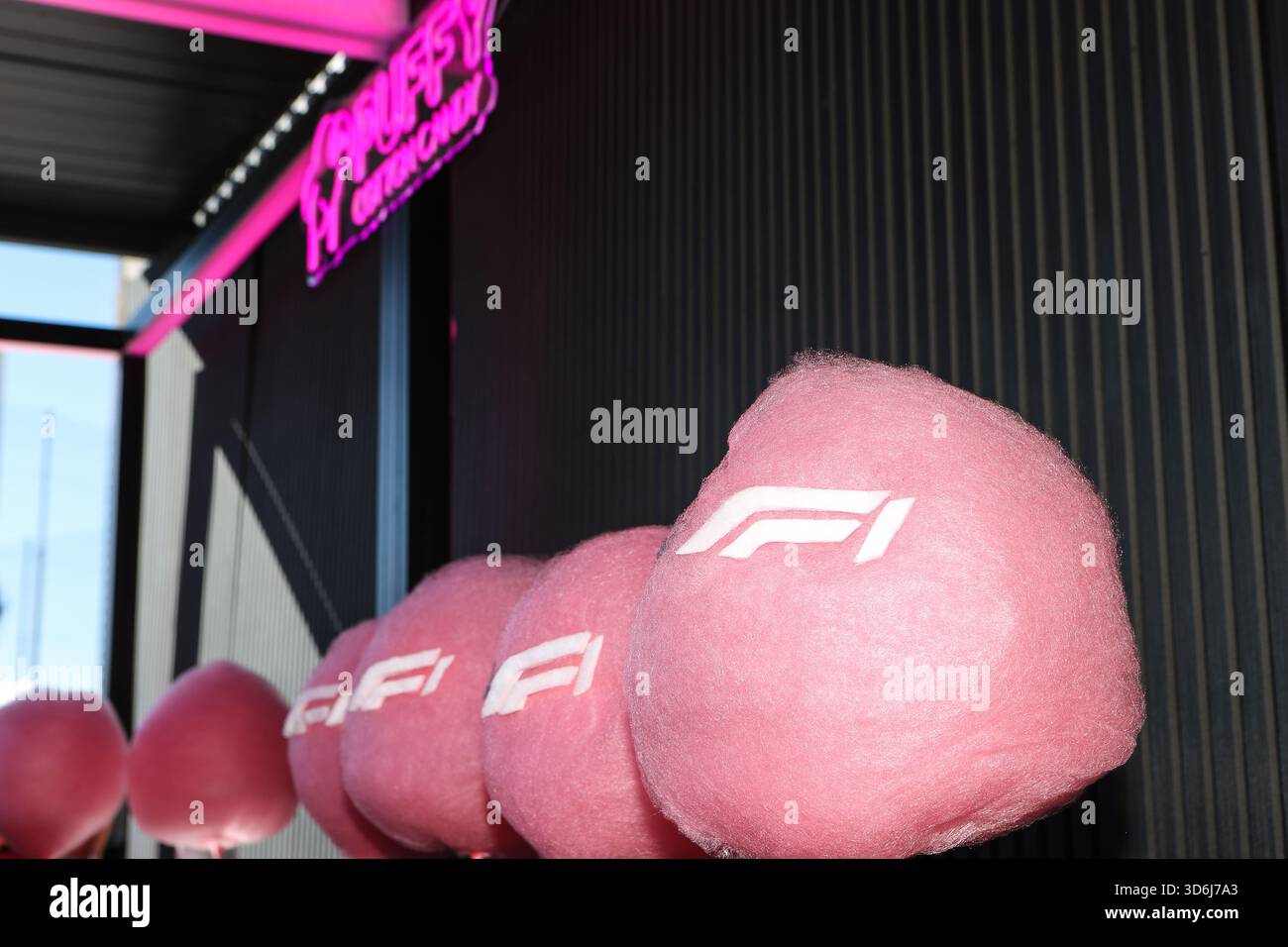 November 20, 2025: Puffy Cotton candy on display during the Paddock ...