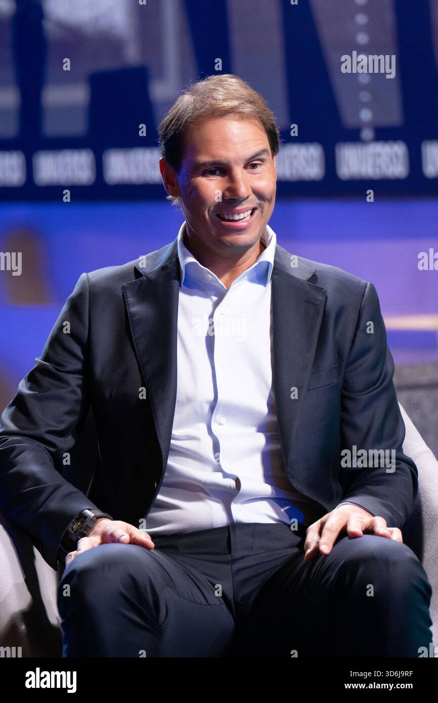 Madrid, Spain. 20th Nov, 2025. Rafa Nadal attends the recording of the ...