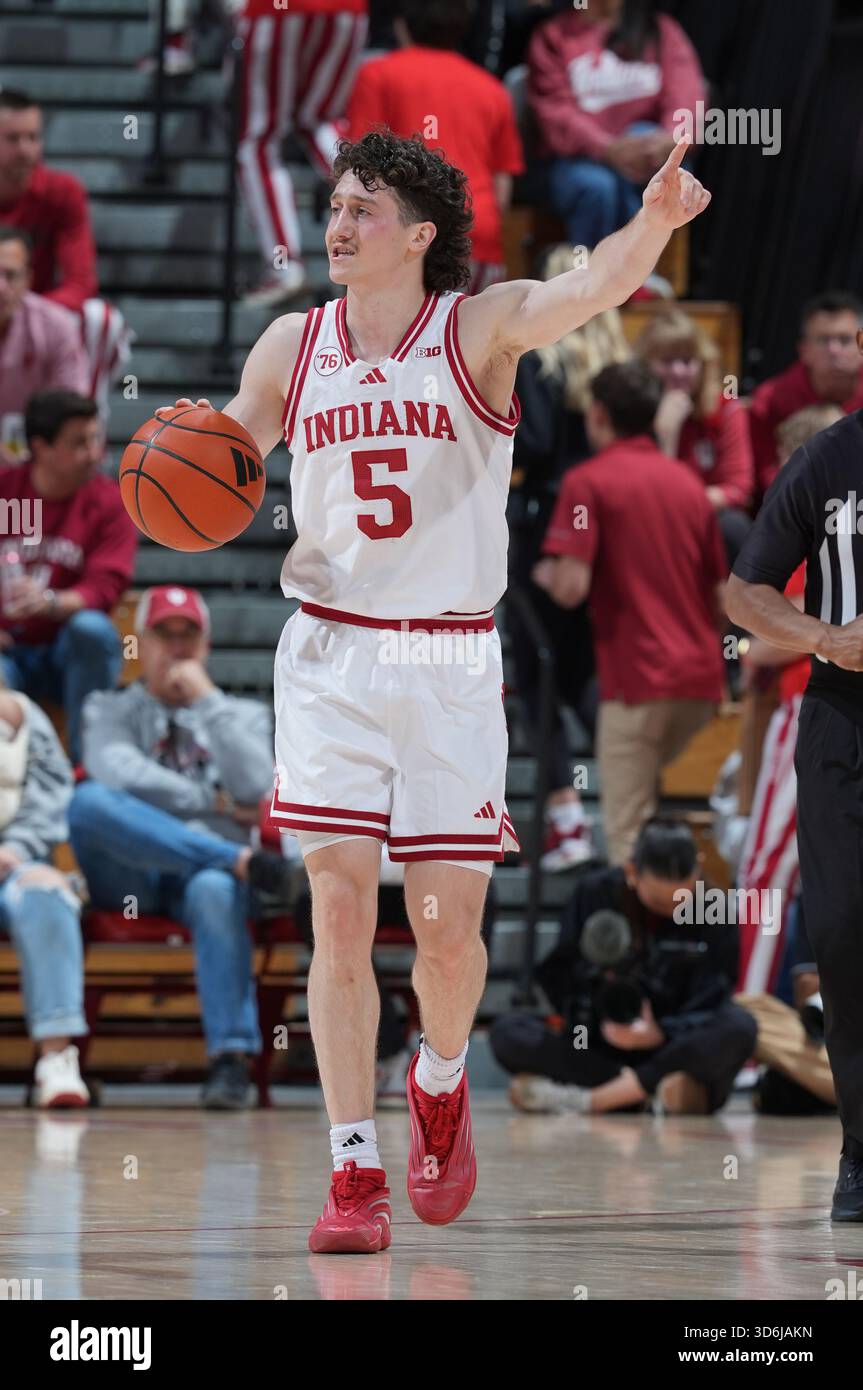 BLOOMINGTON, IN - NOVEMBER 20: Indiana Hoosiers guard Conor Enright (5 ...