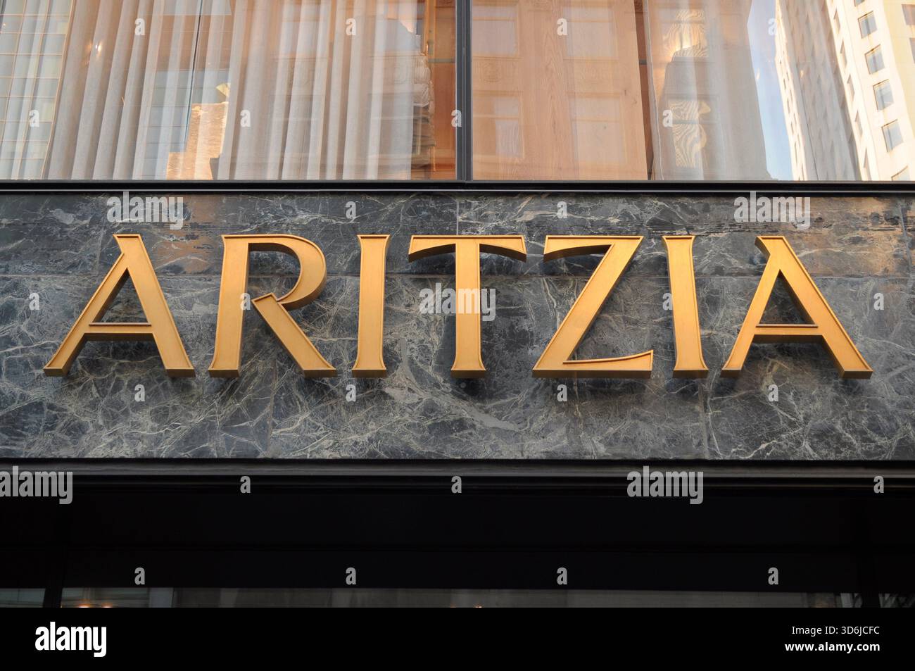 An Aritzia store is seen in Manhattan, New York City. (Photo by Jimin ...