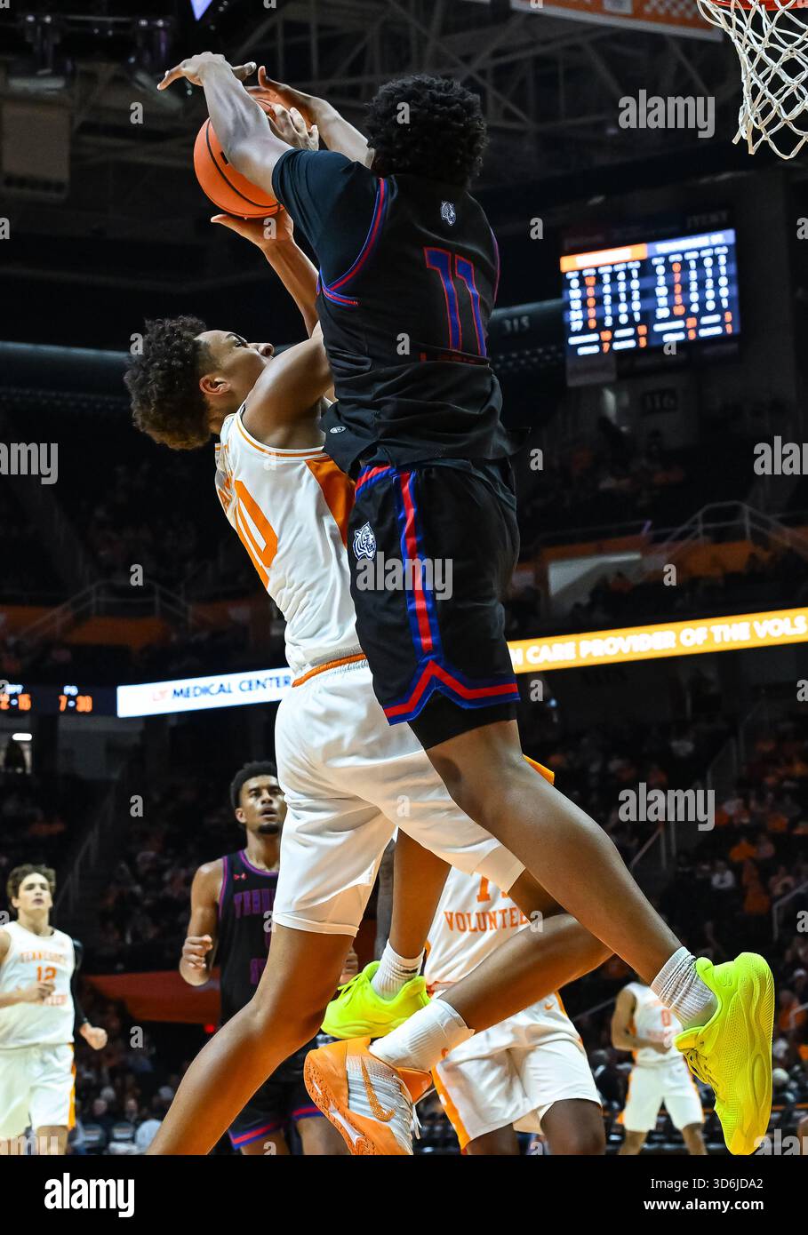 KNOXVILLE, TN - NOVEMBER 20: Tennessee Volunteers forward Nate Ament ...