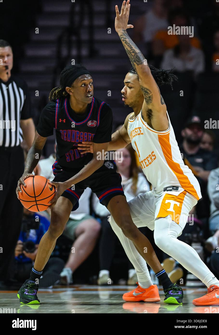 KNOXVILLE, TN - NOVEMBER 20: Tennessee State Tigers guard Travis Harper ...