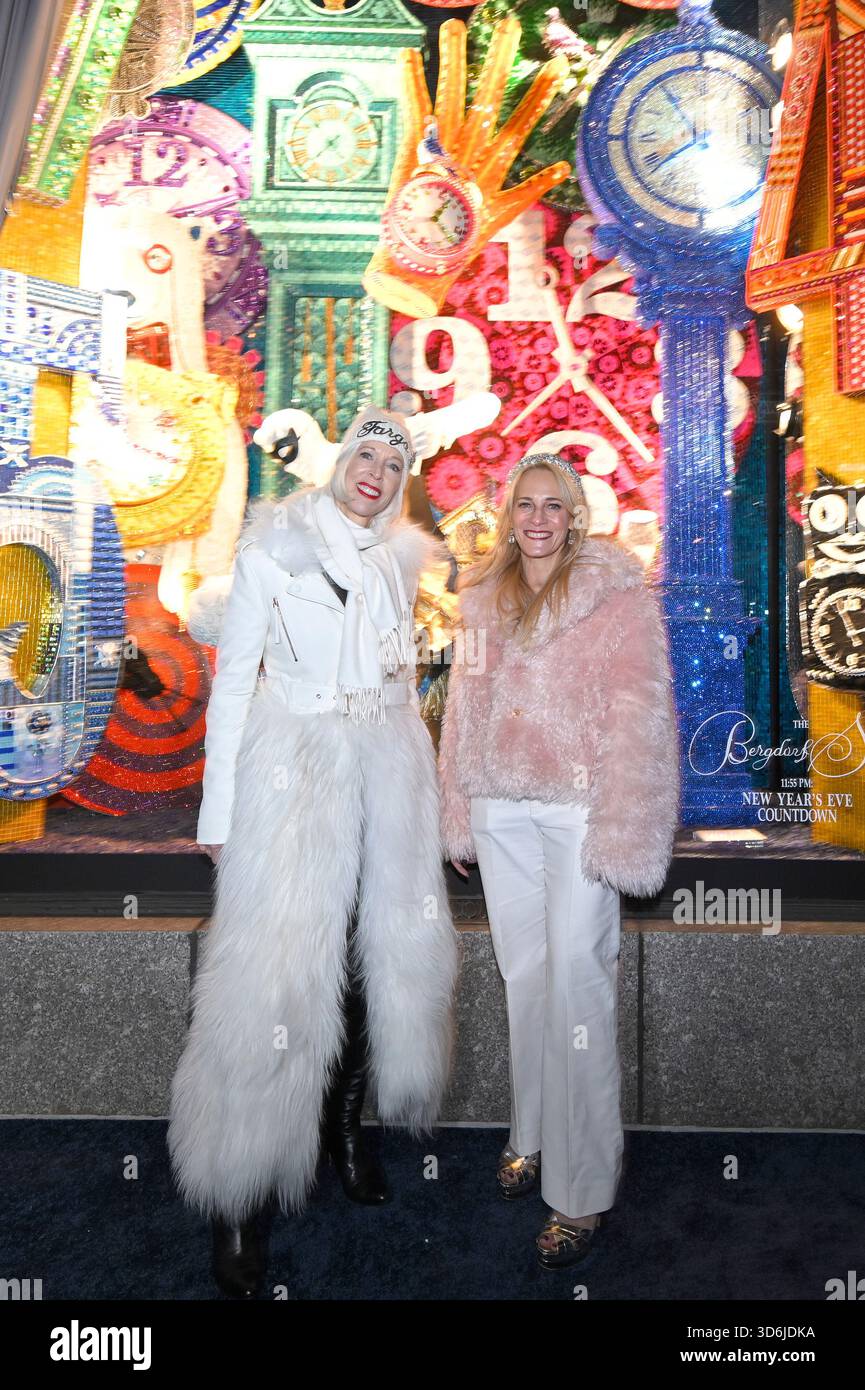 (L-R) Linda Fargo and Tracy Margolies, President of Bergdorf Goodman ...