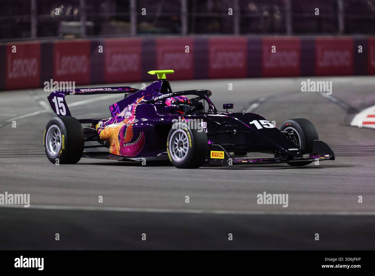 November 20, 2025: F1 Academy driver, Payton Westcott, drives during ...