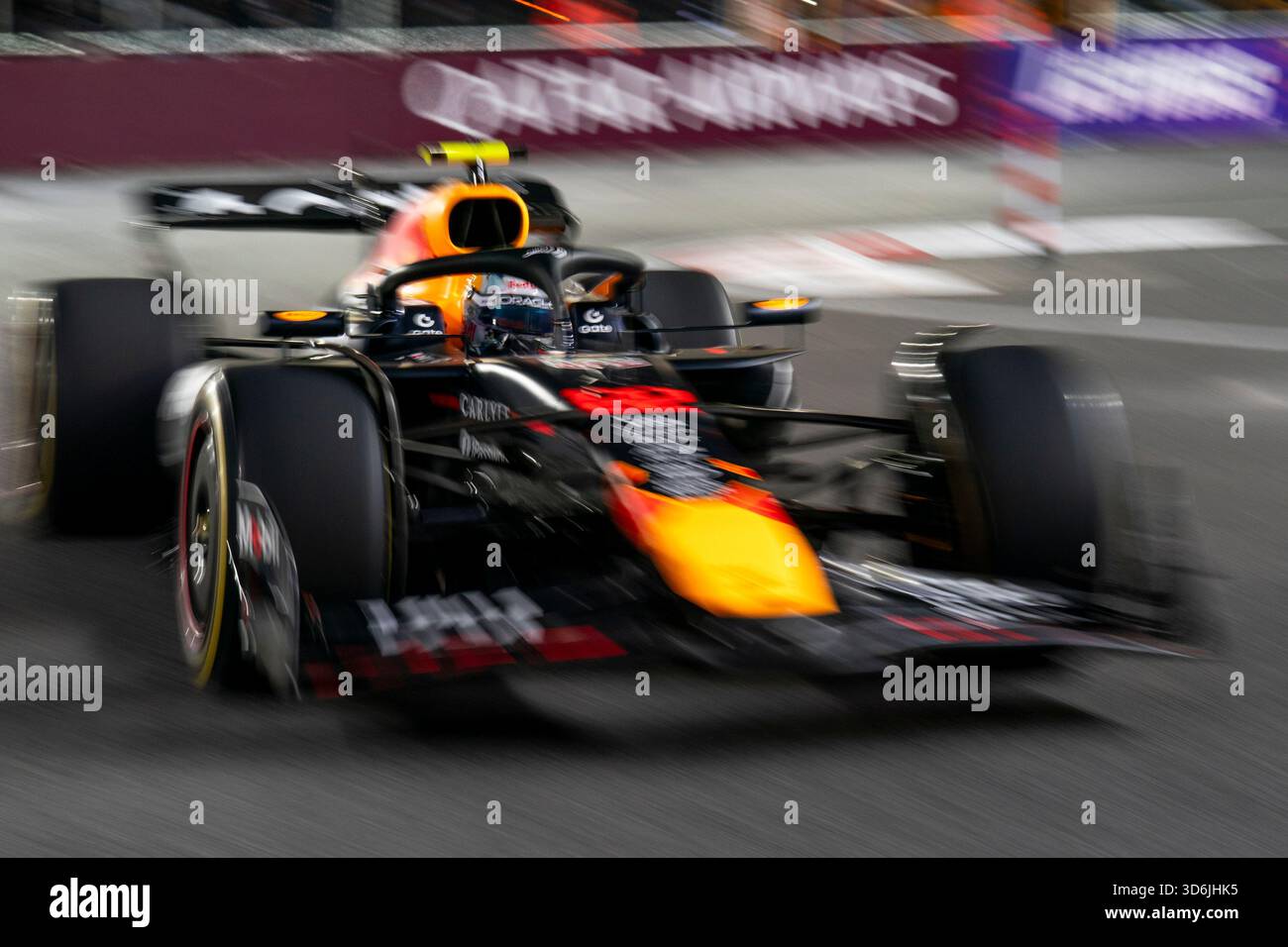 Japanese Formula One driver Yuki Tsunoda of Red Bull Racing in action ...