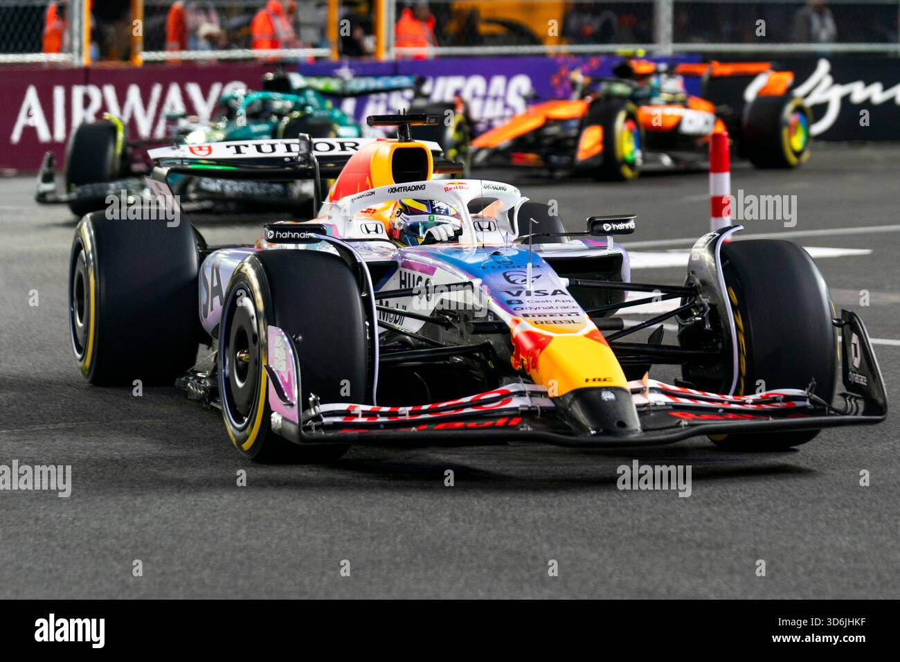 French Formula One driver Isack Hadjar of RB F1 Team in action during ...