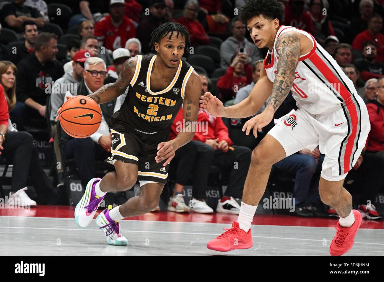 November 20, 2025: Western Michigan Broncos guard Jalen Griffith (2 ...