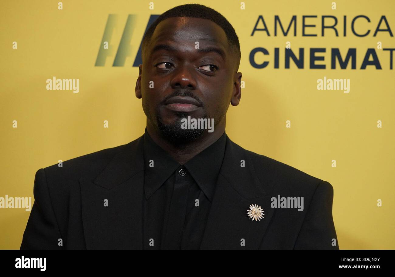 Daniel Kaluuya arrives at the 39th annual American Cinematheque Awards ...