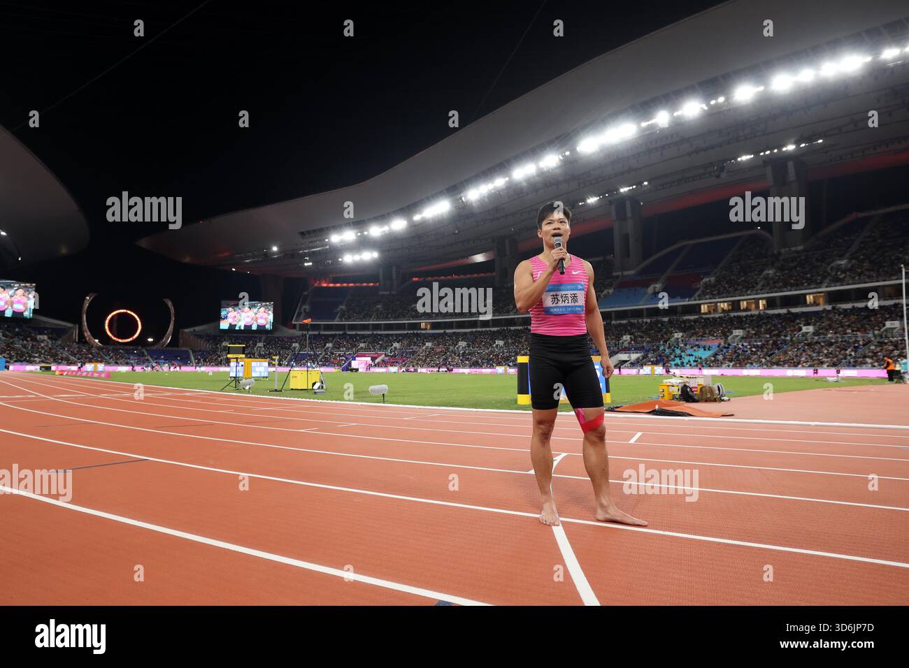 **CHINESE MAINLAND, HONG KONG, MACAU AND TAIWAN OUT** Chinese sprinter ...