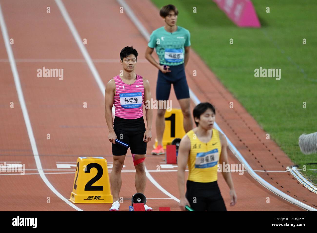 **CHINESE MAINLAND, HONG KONG, MACAU AND TAIWAN OUT** Chinese sprinter ...