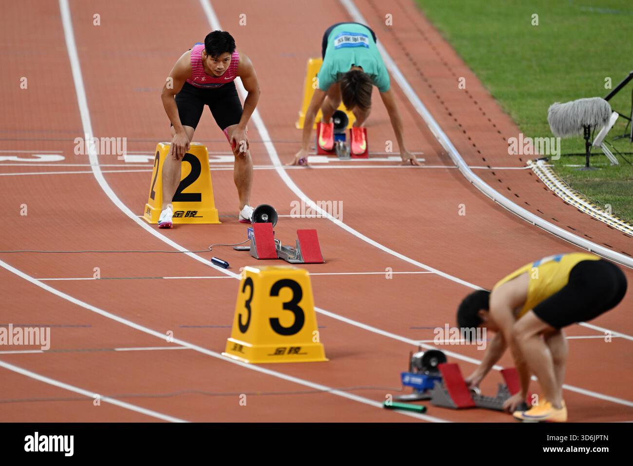 **CHINESE MAINLAND, HONG KONG, MACAU AND TAIWAN OUT** Chinese sprinter ...