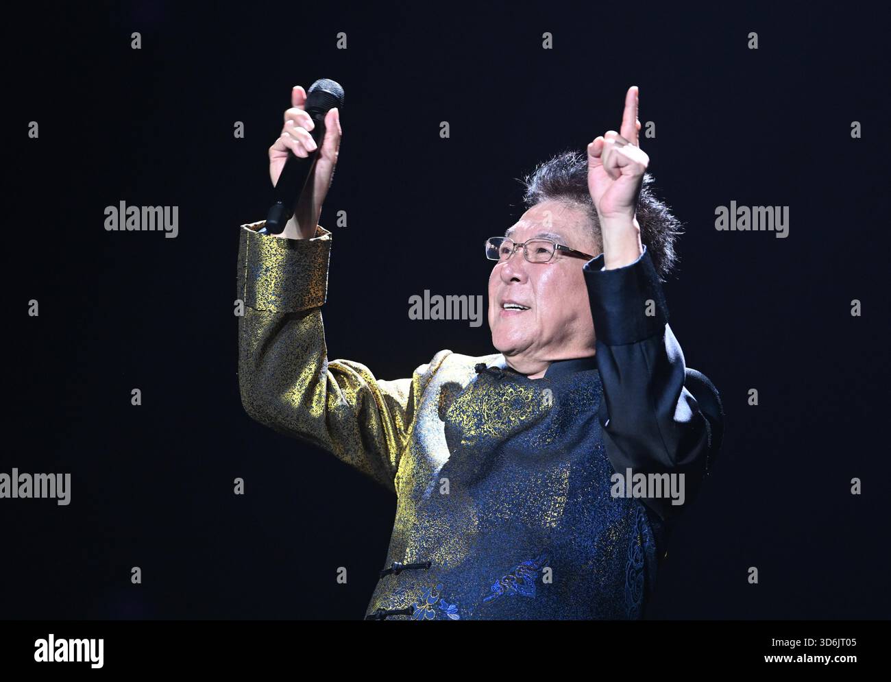 Taiwanese singer Jiang Yuheng holds a concert in Shenyang City ...