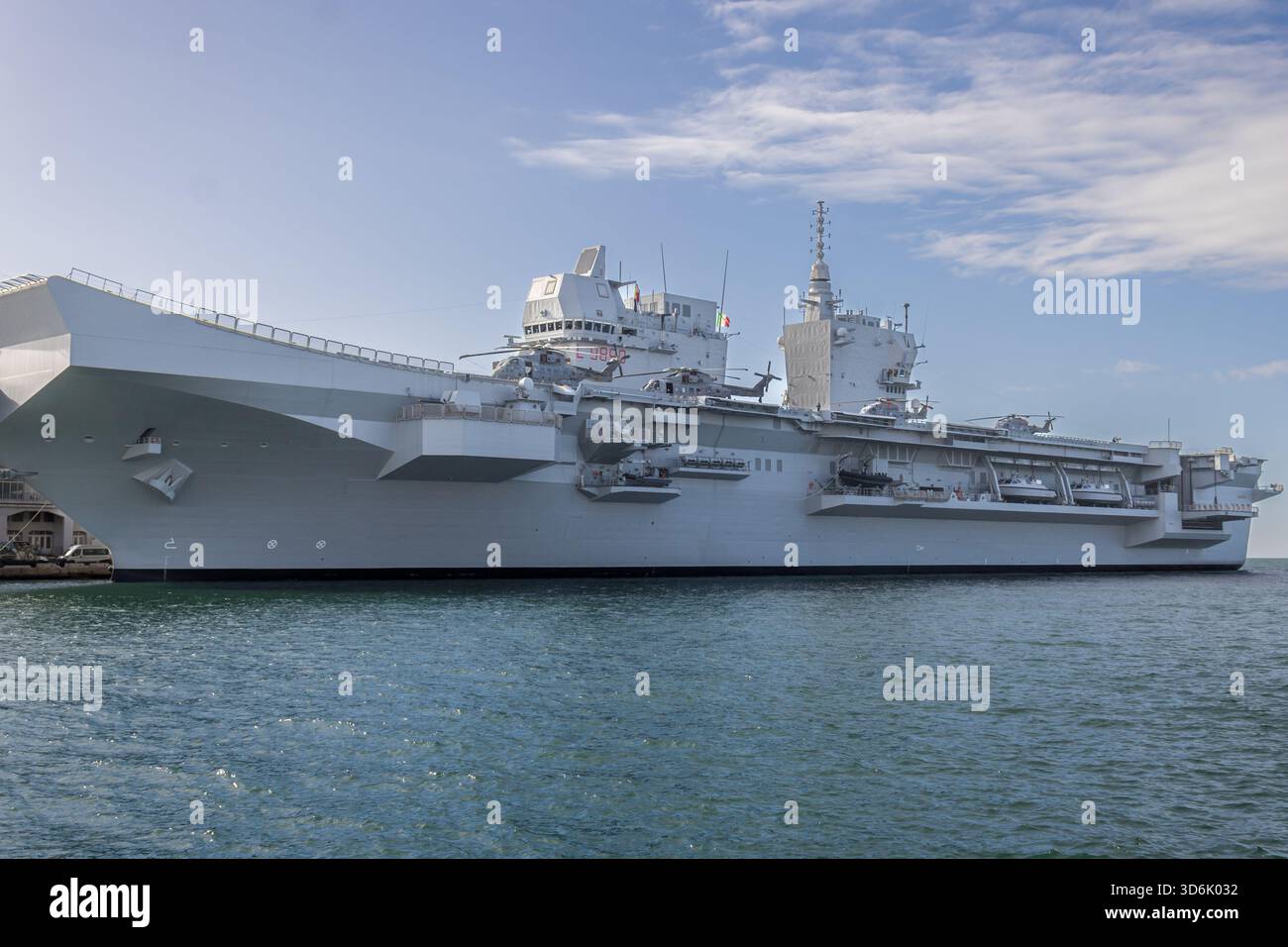 Trieste, Italy, October 25, 2025 Nave Trieste, Italian Navy largest ...