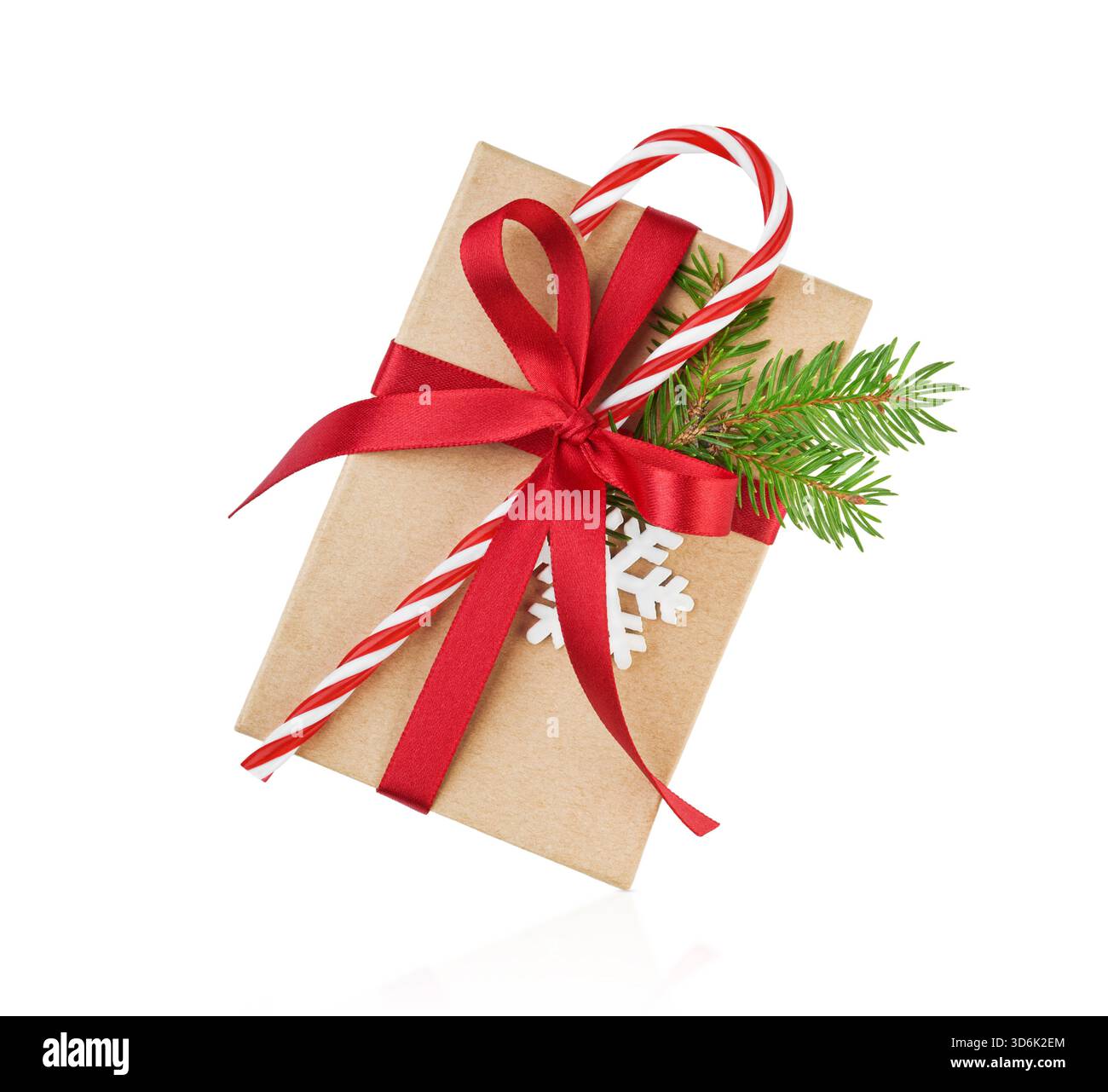 Christmas gift decorated candy Cut Out Stock Images & Pictures - Alamy