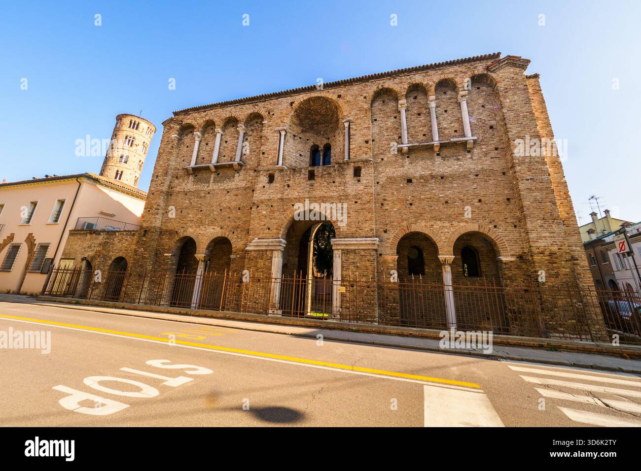 San Salvatore ad Calchi palace (7th-8th century) - The building stands ...