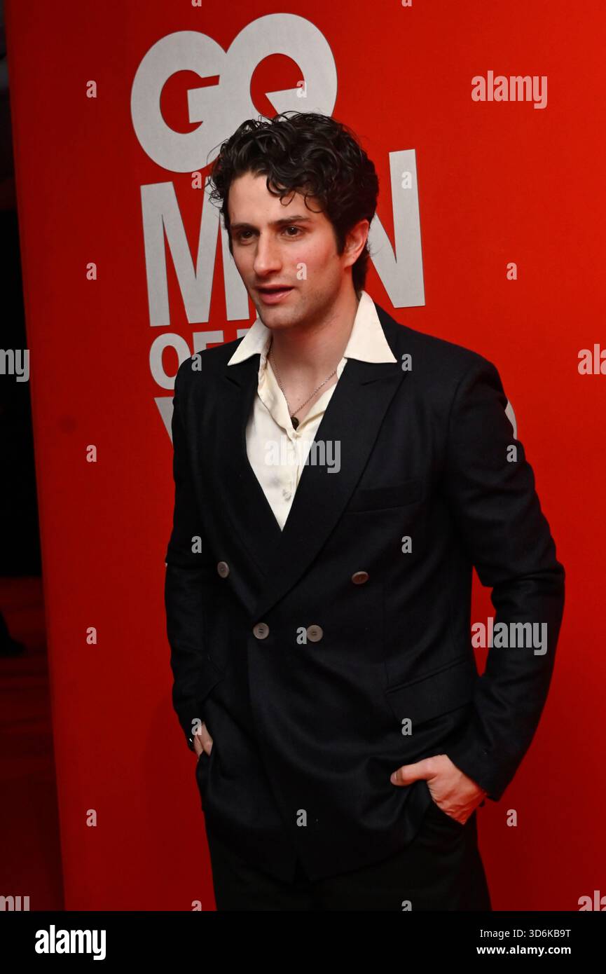 Dario Yazbek Bernal attends the red carpet for 2025 GQ Men of the Year ...
