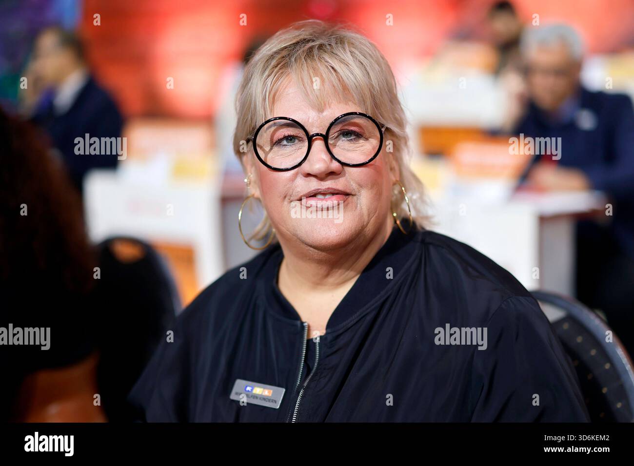 Komikerin Ilka Bessin beim 30. RTL-Spendenmarathon 2025im Studio 8 der EMG Studios. Hürth, 20.11 ...