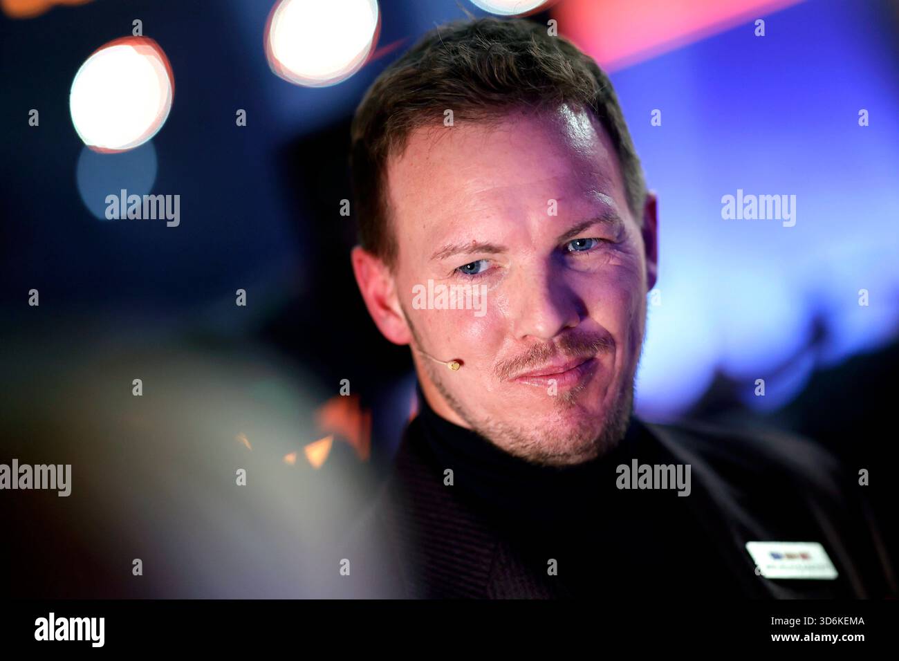 Fußballtrainer Julian Nagelsmann beim 30. RTL-Spendenmarathon 2025im Studio 8 der EMG Studios ...