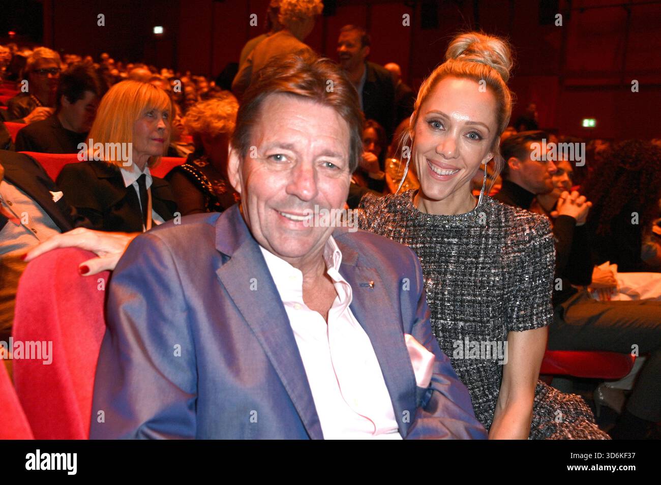 Peter Wolf and Melanie Wolf at the world premiere of the show 'Cirque ...