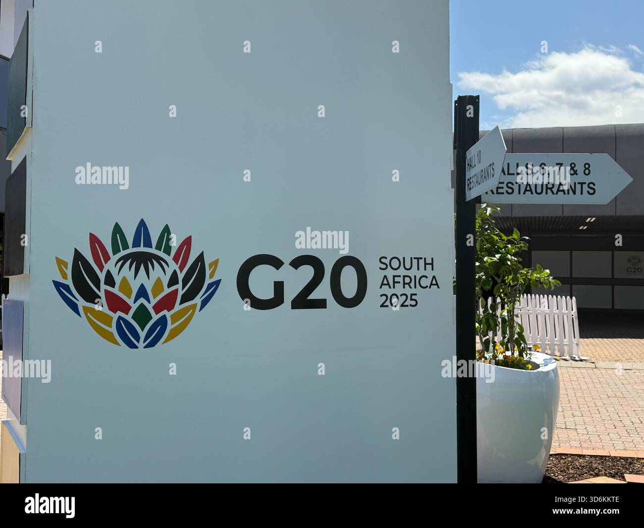 21 November 2025, South Africa, Johannesburg: The conference site of ...