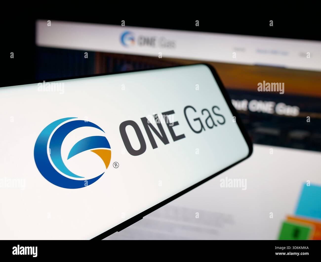 In this photo illustration, a smartphone with the logo of US natural ...