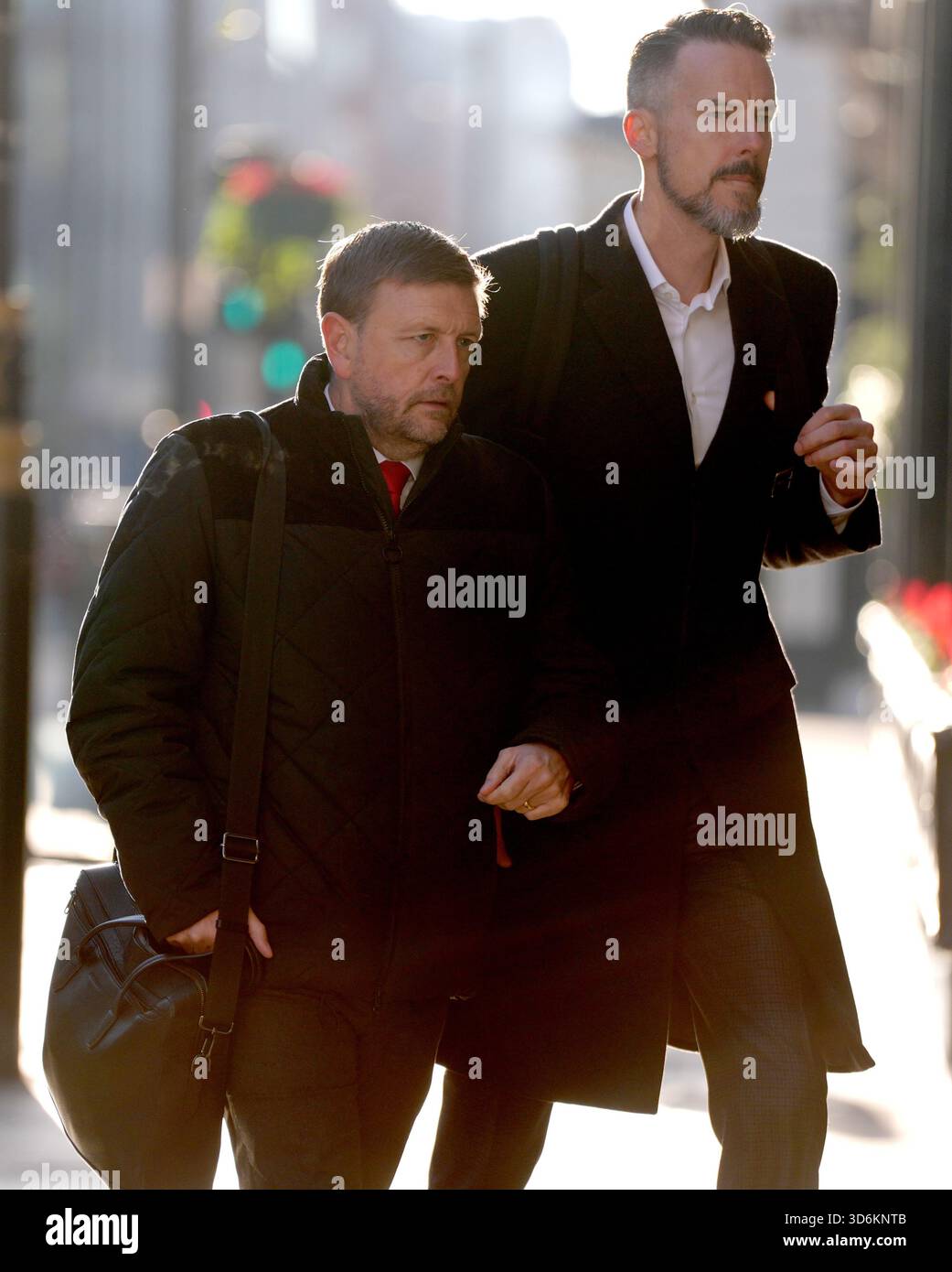 Arsenal managing director Richard Garlick (left) and co-chairman Josh ...