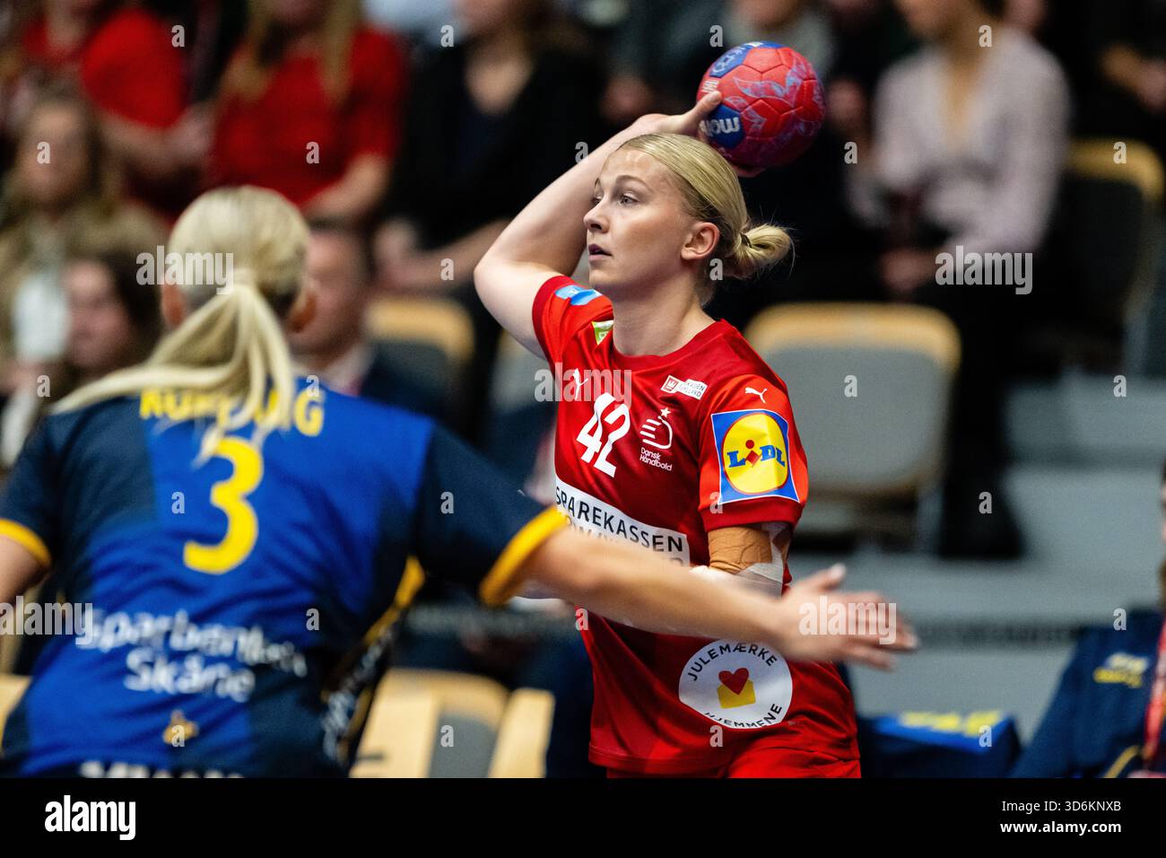 Naestved, Denmark. 20th, November 2025. Michala Moller (42) of Denmark ...