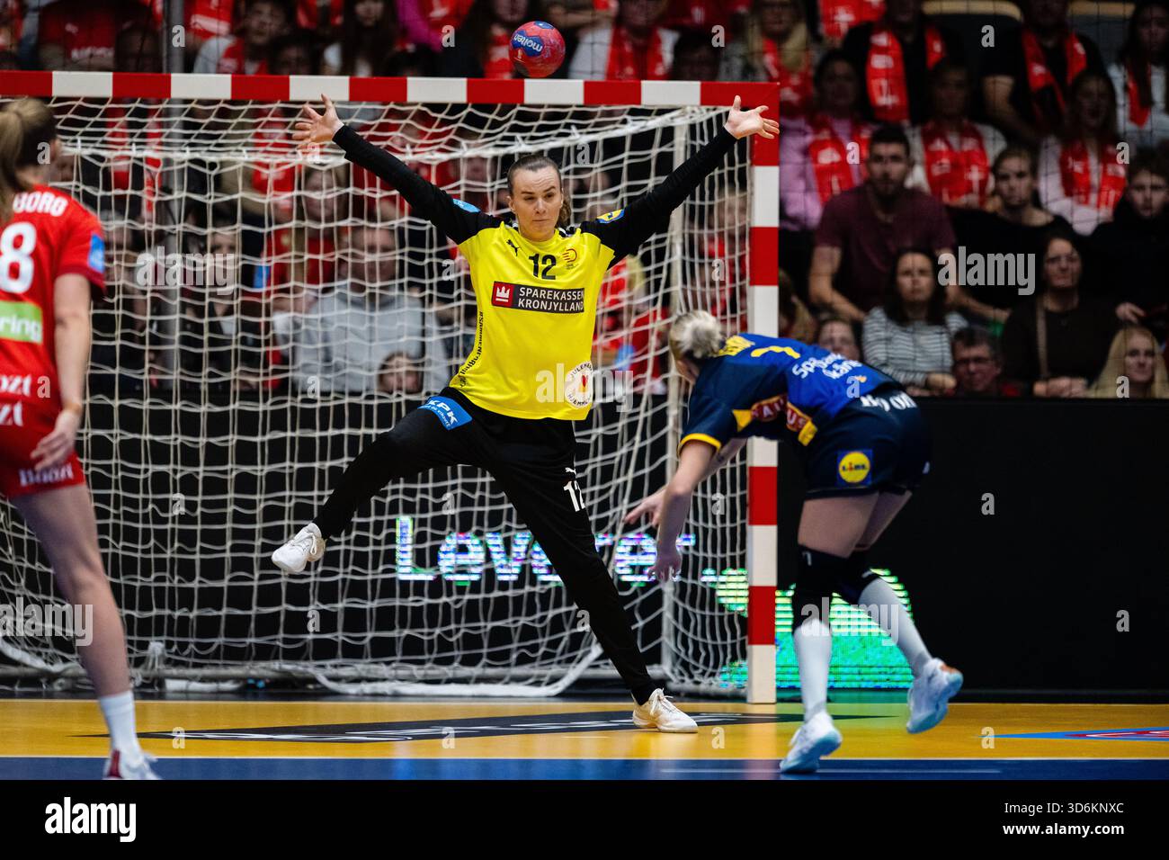 Naestved, Denmark. 20th, November 2025. Anna Kristensen (12) of Denmark ...
