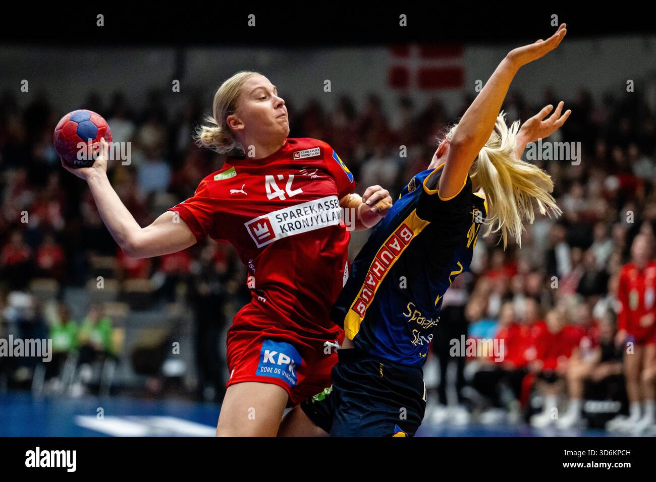 Naestved, Denmark. 20th, November 2025. Michala Moller (42) of Denmark ...