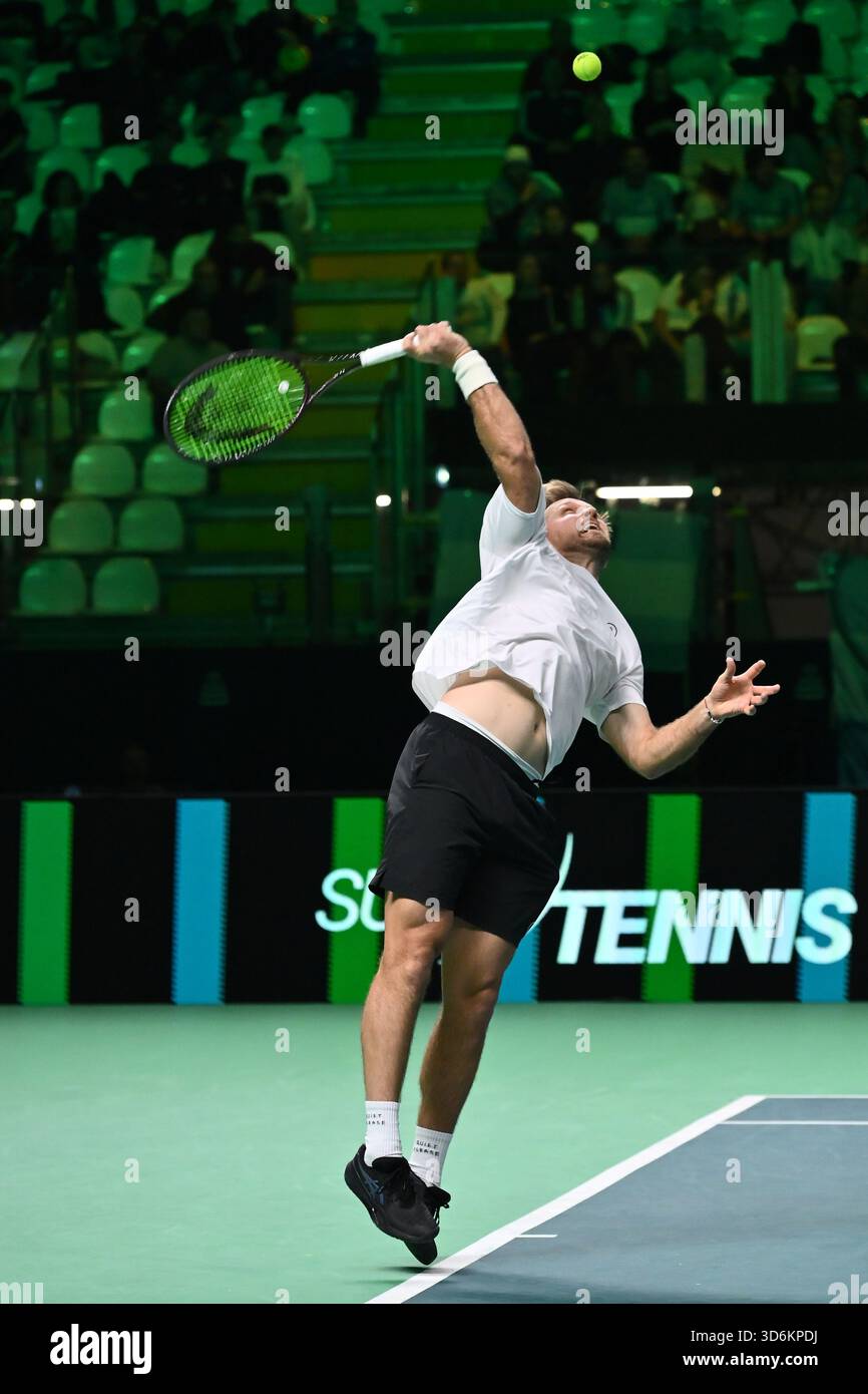 Kevin Krawietz of Germany during the Davis Cup Quarter-Final match ...