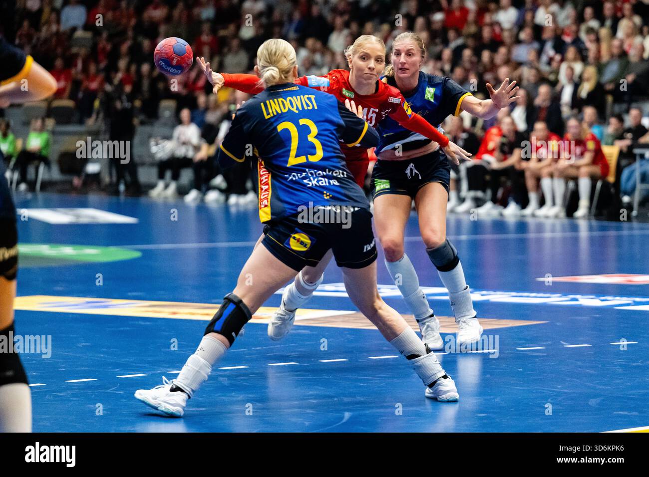 Naestved, Denmark. 20th, November 2025. Julie Scaglione (45) of Denmark ...