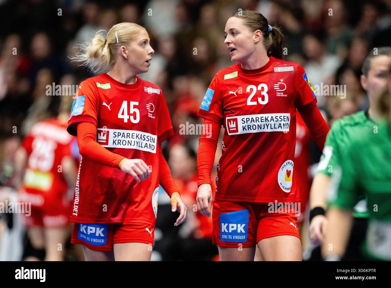 Naestved, Denmark. 20th, November 2025. Julie Scaglione (45) and ...