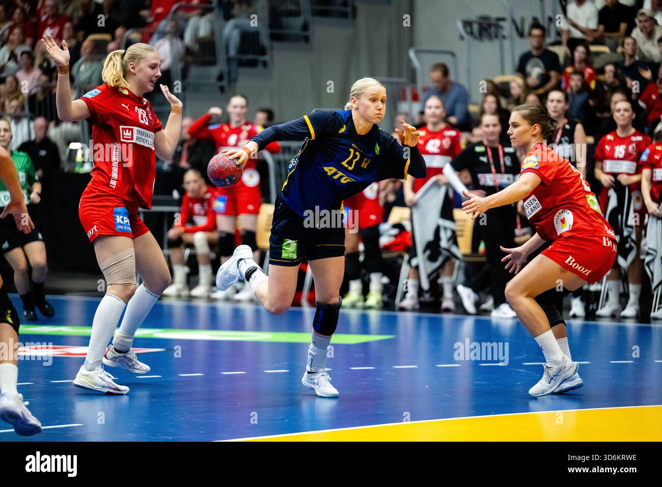 Naestved, Denmark. 20th, November 2025. Emma Lindqvist (23) of Sweden ...