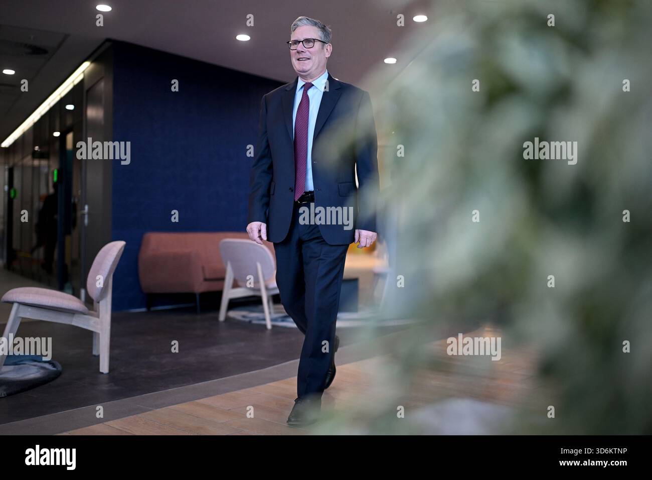 Prime Minister Sir Keir Starmer during a reception at EY (Ernst & Young ...