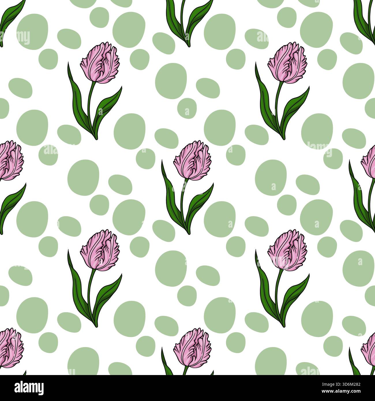 Unique tulip petal shapes Stock Vector Images - Alamy