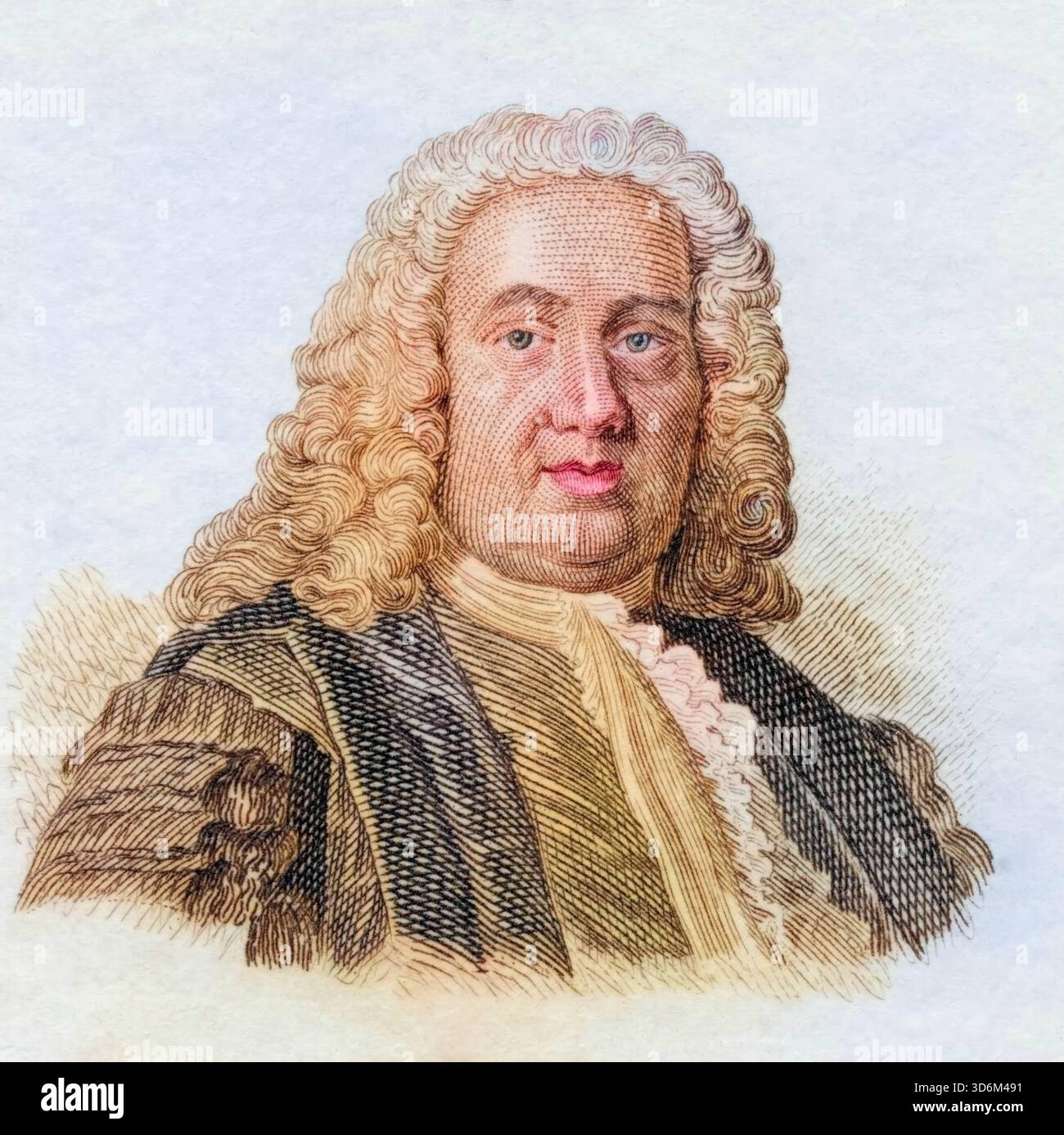 RECORD DATE NOT STATED Richard Mead, 1673 bis 1754. Englischer Arzt ...