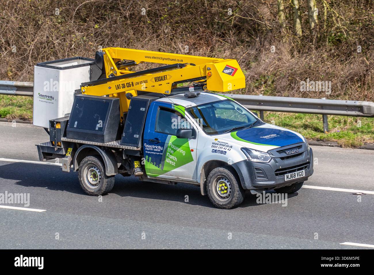 Electricity North West 2019 Isuzu D-Max TD 163 4WD White LCV Double Cab ...