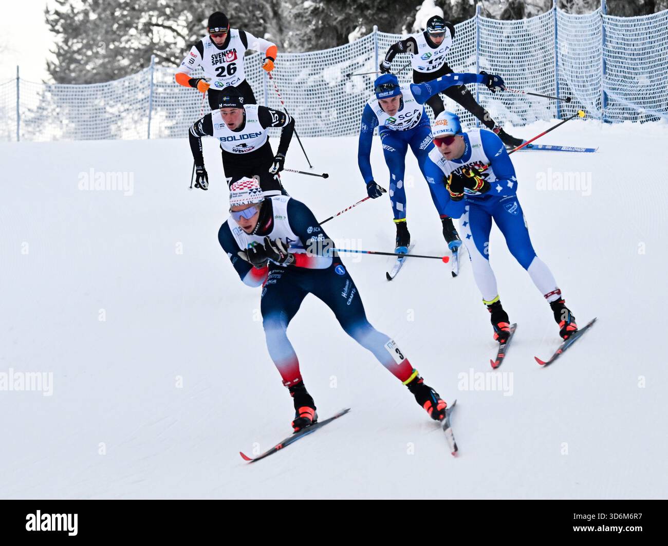 Gällivare 20251121Sweden's Alvar Myhlback #4 during the men's first ...