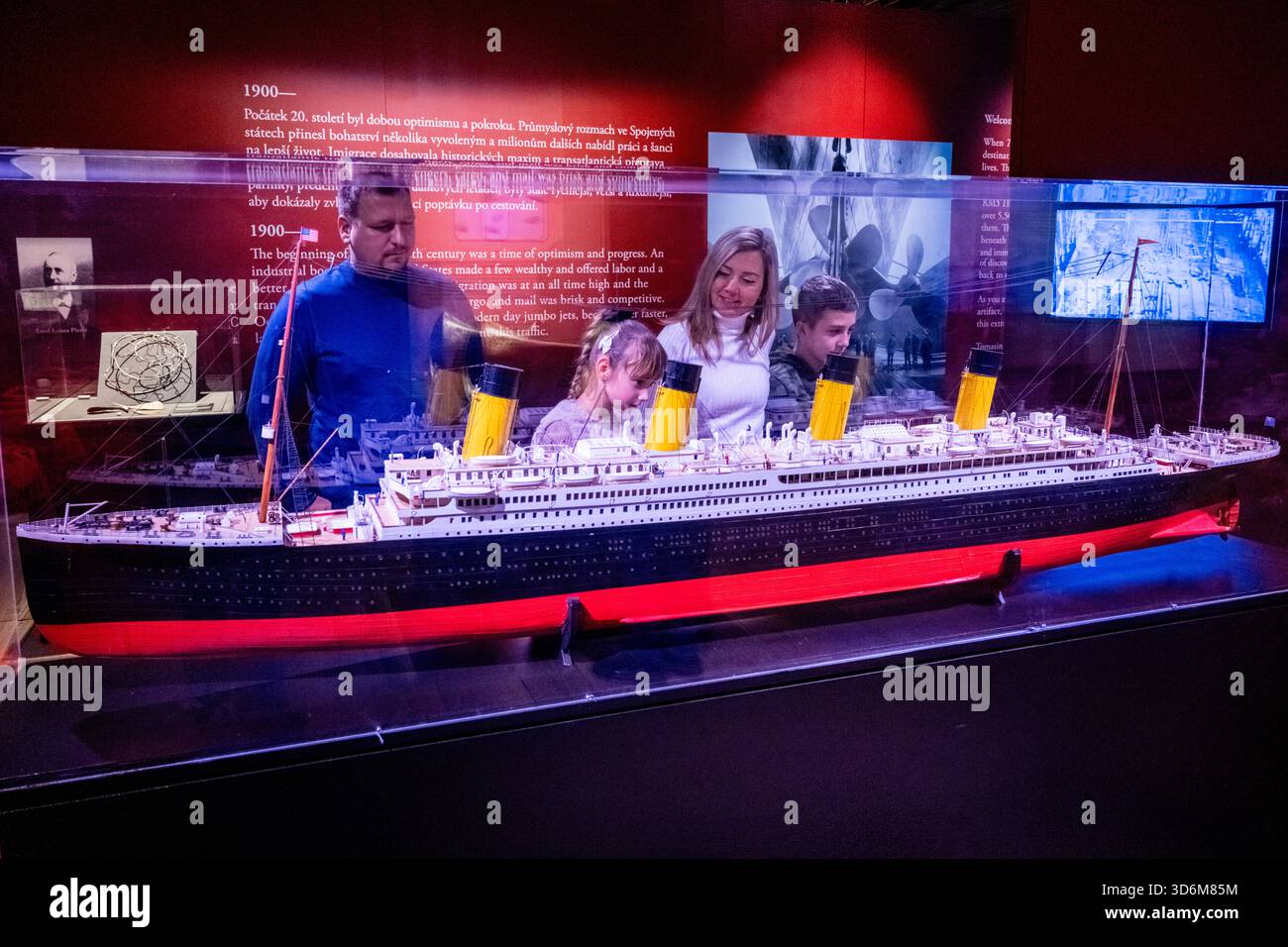 Titanic exhibition begins at Prague fair grounds, Prague 9 - Letnany ...