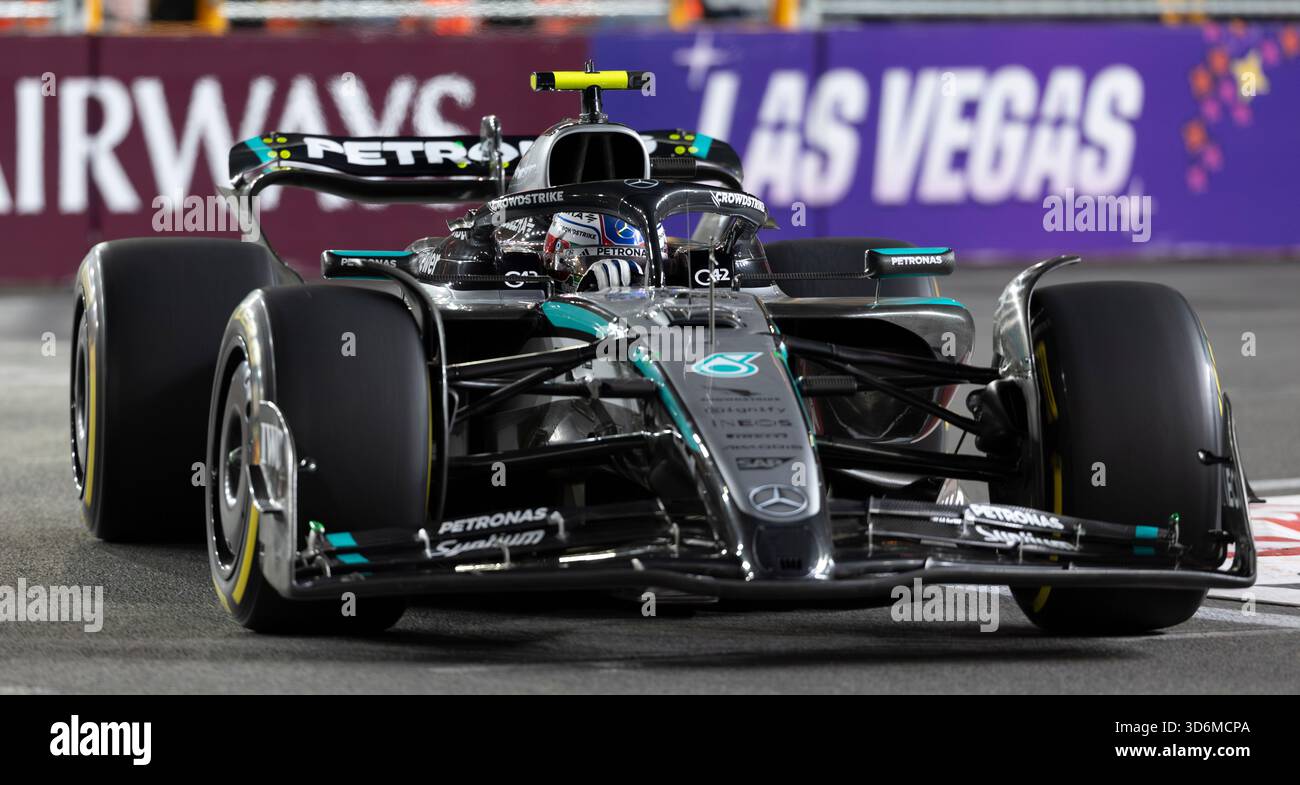 November 20 2025 Las Vegas NV, U.S.A. Mercedes driver Kimi Antonelli ...