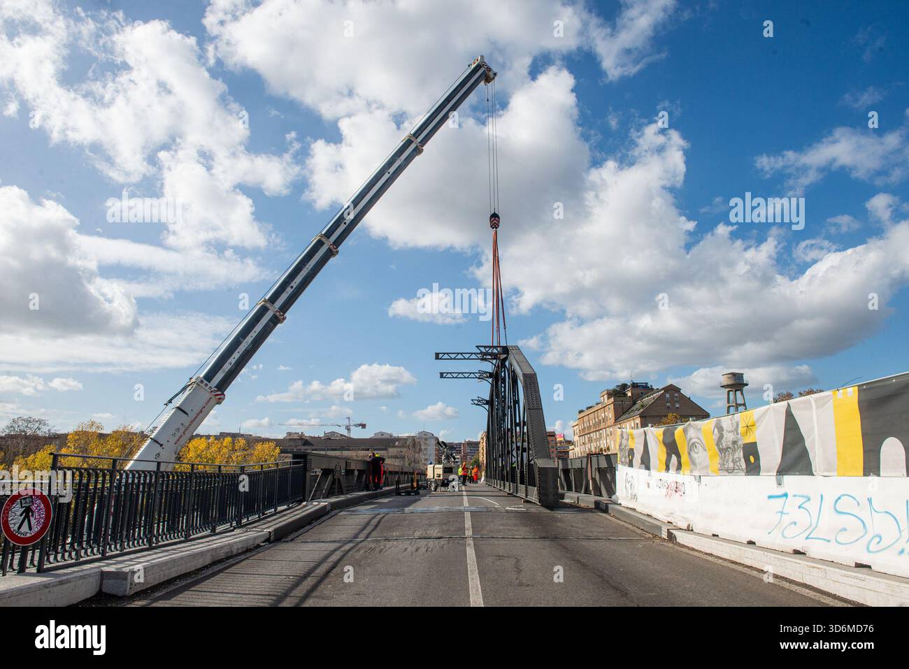 Ponte dell’Industria, il ripristino delle arcate- Venerdì 21 Novembre ...
