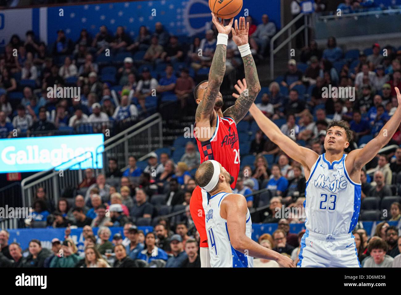 Orlando, Florida, USA, November 20, 2025, Los Angeles Clippers forward ...