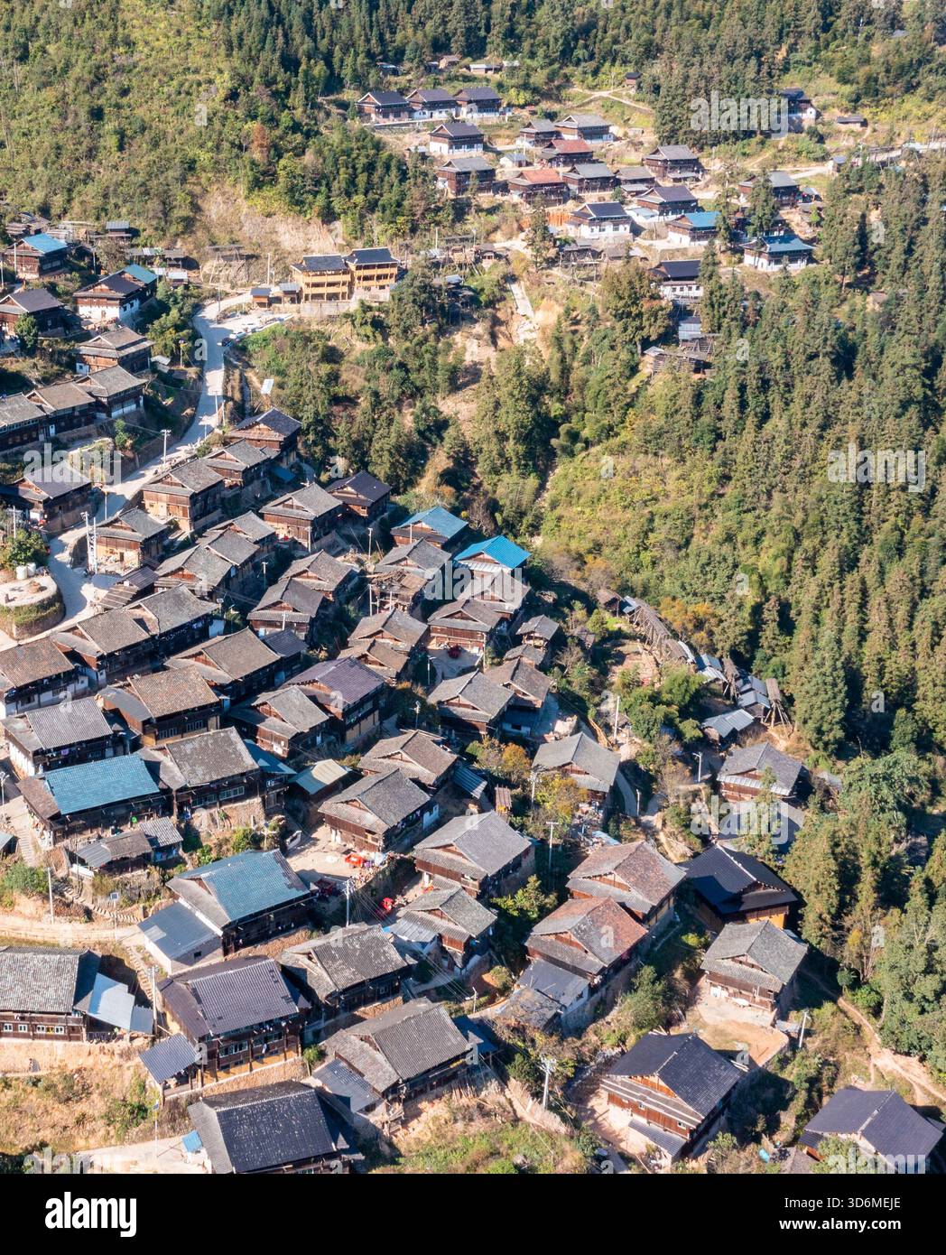 CONGJIANG, CHINA - NOVEMBER 21, 2025 - The Miao ethnic characteristic ...