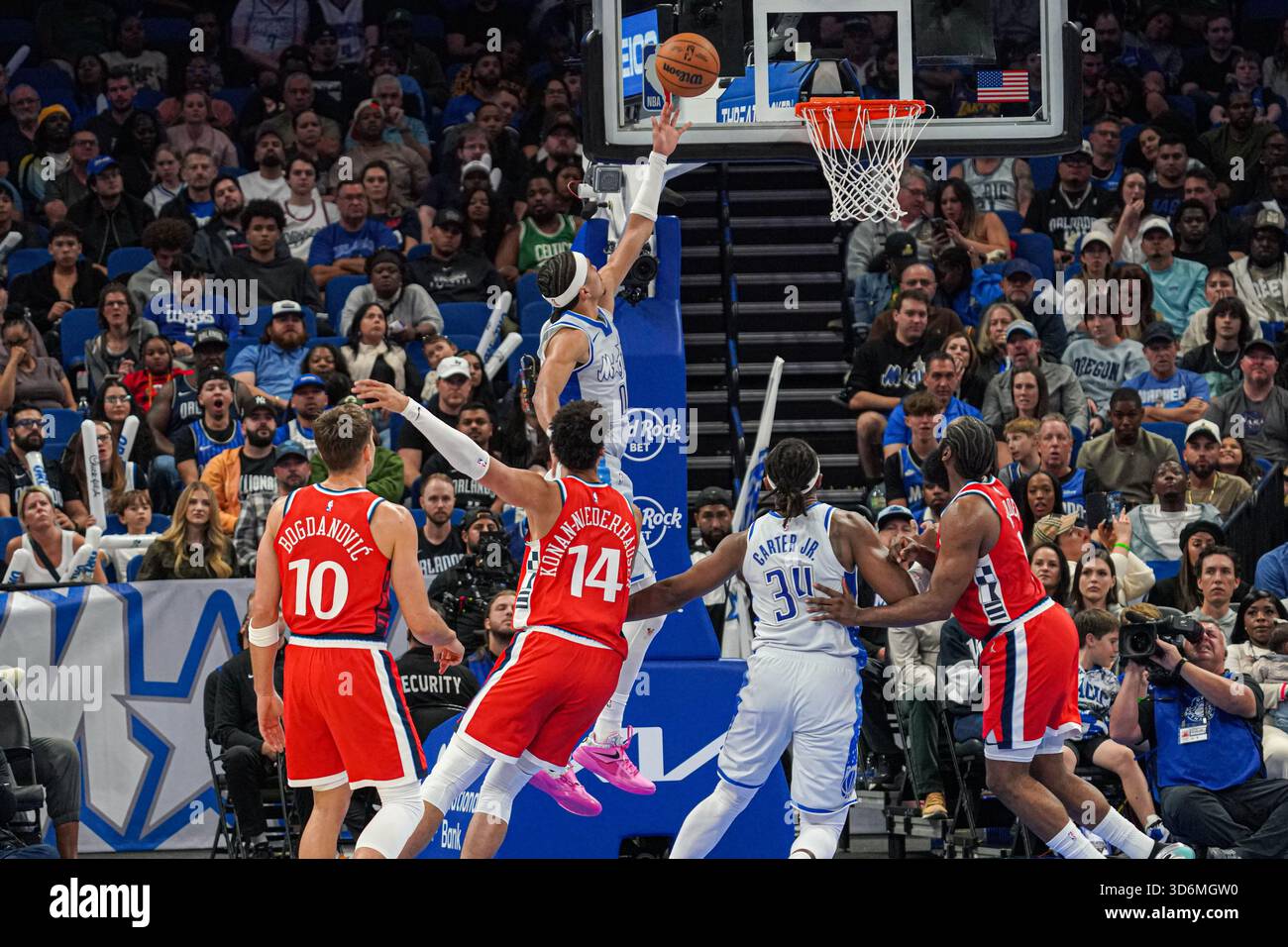 Orlando, Florida, USA, November 20, 2025, Orlando Magic guard Anthony ...
