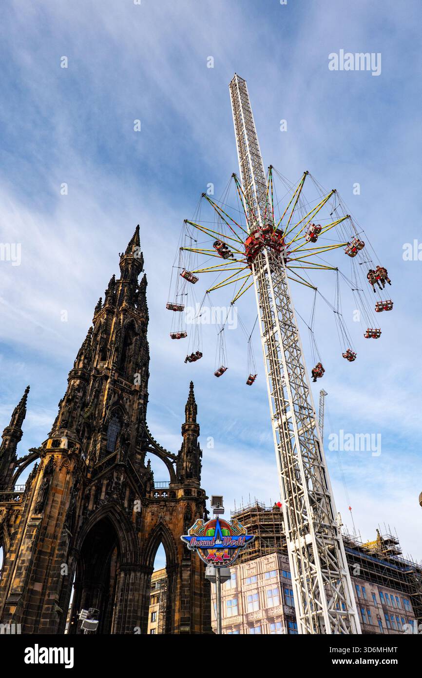 Edinburgh, Scotland, UK, 21 November 2025, Edinburgh's Christmas: Views ...