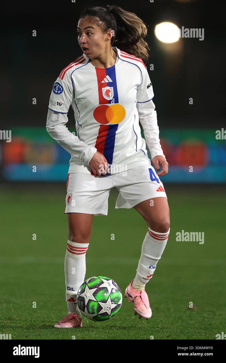 Biella, Italy, 19th November 2025. Selma Bacha of OL Lyonnes during the ...