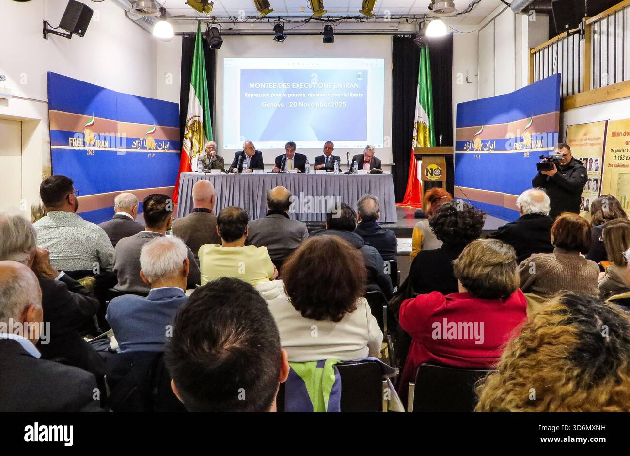 Panelists Remy Pagani, Jean Charles Rielle, Jeremy Sarkin, Tahar ...